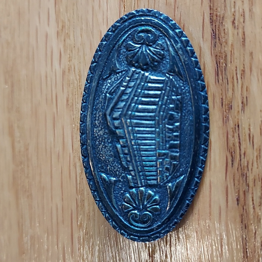 Antique Greek Parthenon Pin - Gem